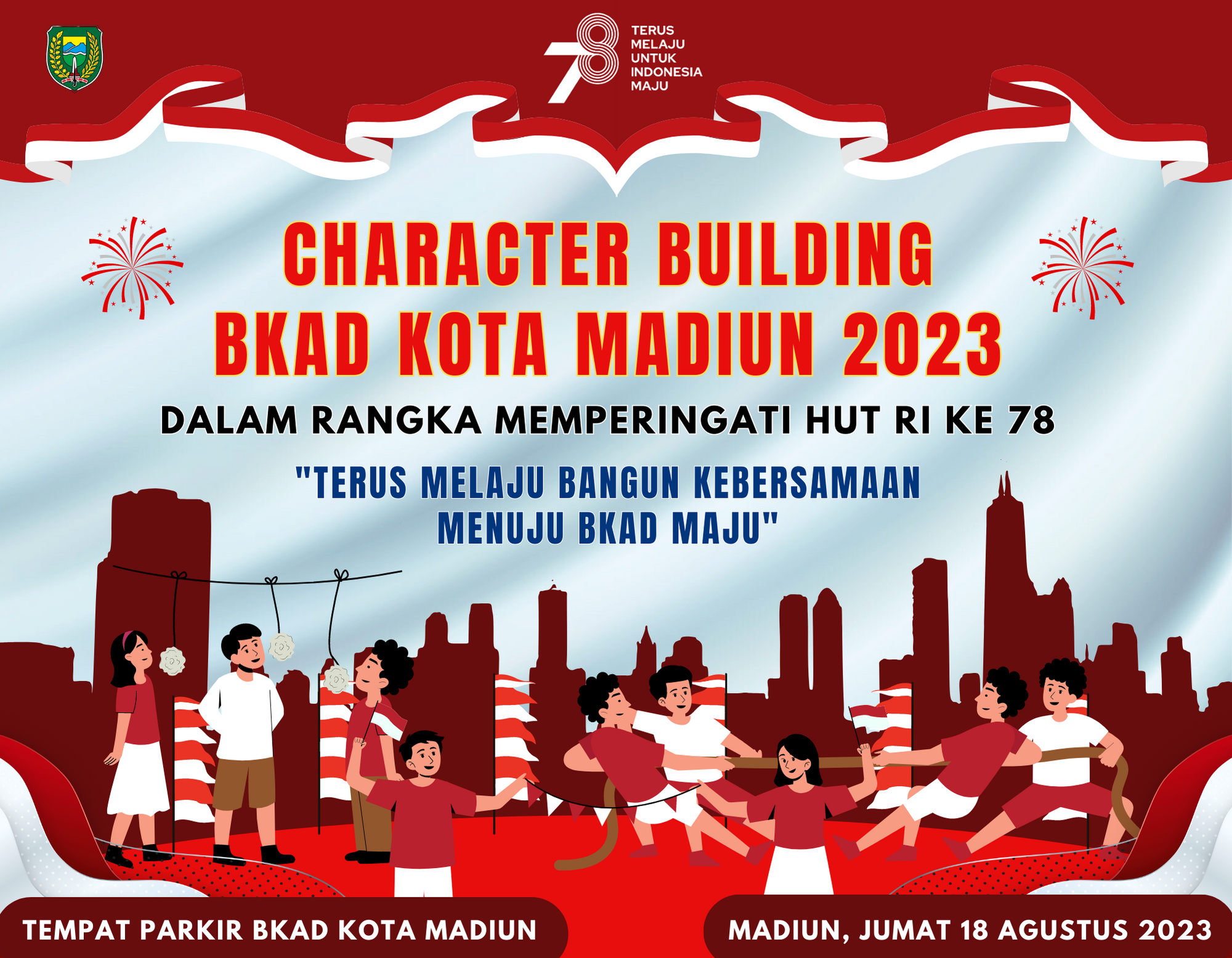 Rencana kegiatan HUT RI ke 78 Tahun 2023 di BKAD Kota Madiun – Badan Keuangan dan Aset Daerah ...