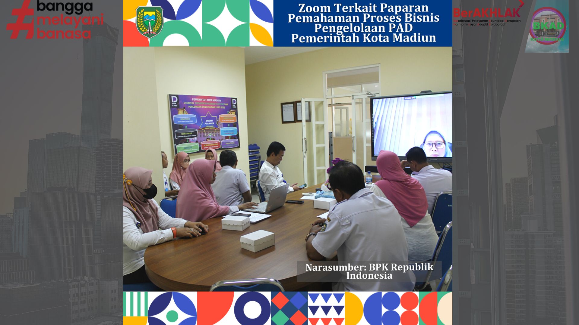 Rekonsiliasi Aset Triwulan ke 2 Tahun 2023 – Badan Keuangan dan Aset Daerah Kota Madiun